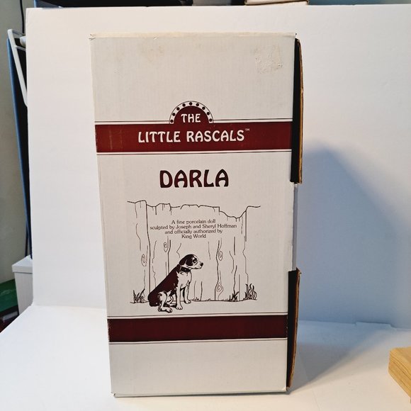 Hamilton | Toys | The Little Rascals Darla Doll Fine Porcelain Hoffman ...